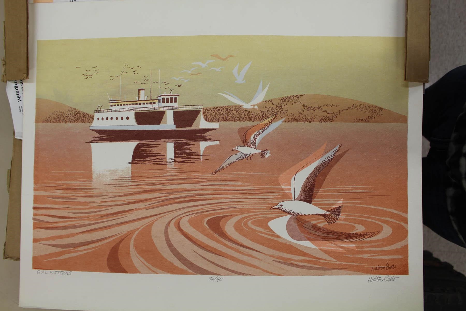 Walton Butts | WALTON BUTTS SERIGRAPHS | MutualArt