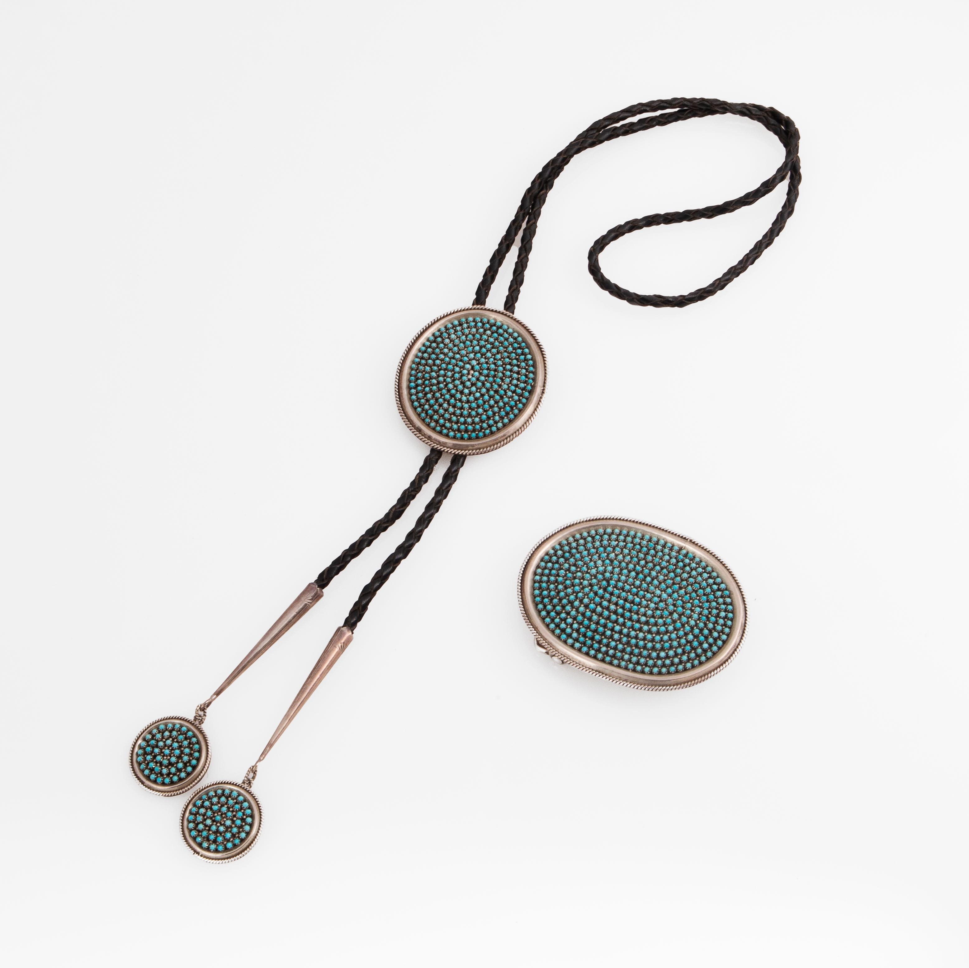 Sam Haloo | Silver and Sleeping Beauty Turquoise Snake Eye Bolo and ...
