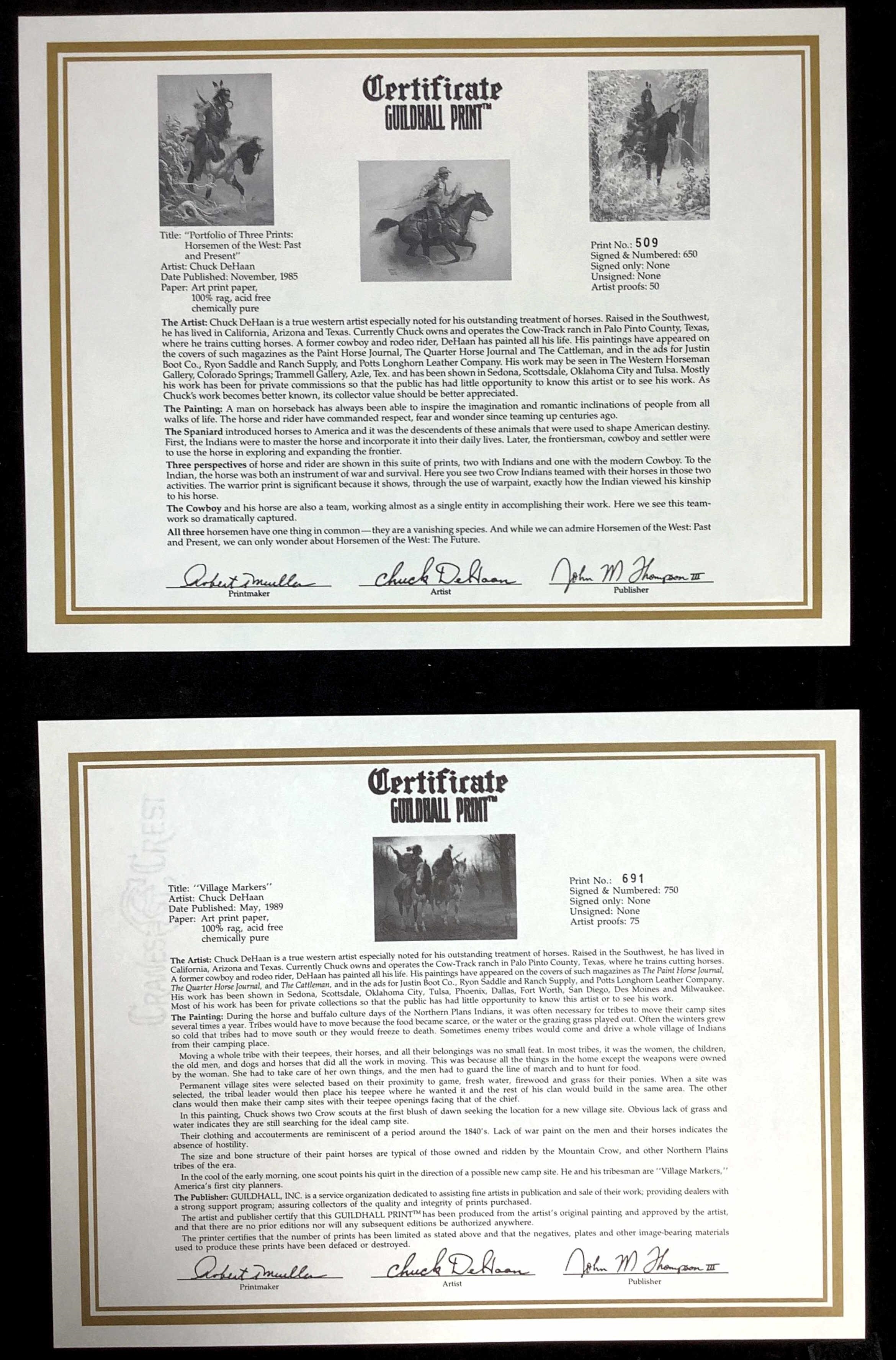 Chuck DeHaan | Signed & Numbered Limited Edition Prints | MutualArt
