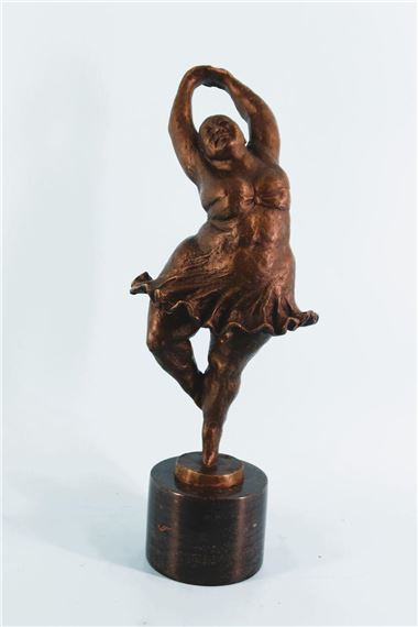 Fernando Botero | BOTERO BRONZE BALLERINA | MutualArt