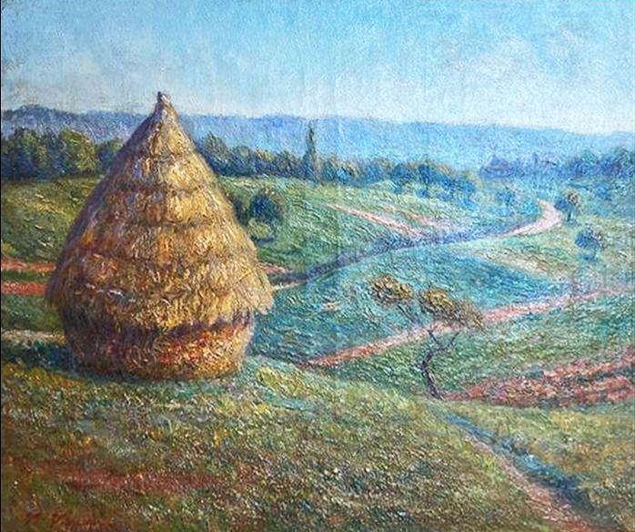 Victor Alfred Paul Vignon | Millstone in the countryside (1847 - 1909 ...