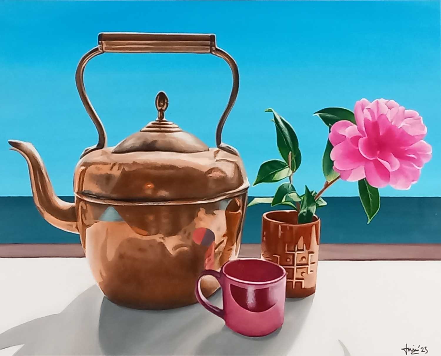 Janine Wing | Janine WING (British b. 1979) Copper Kettle | MutualArt