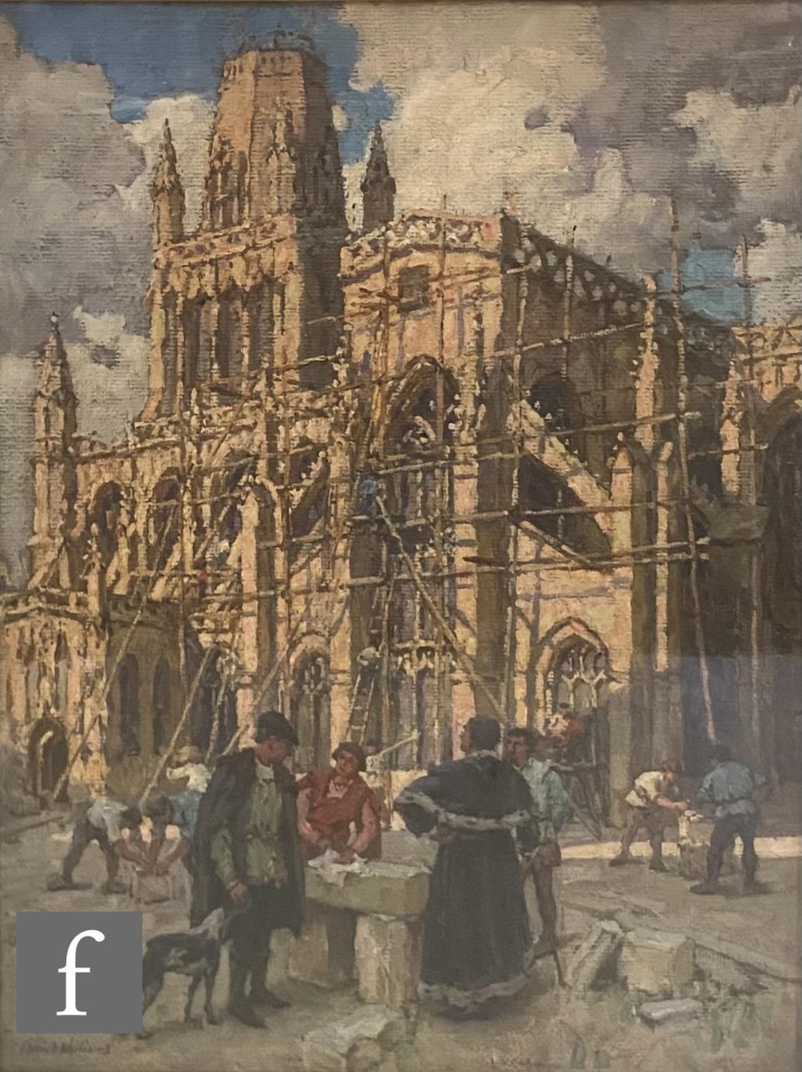 Terrick Williams | 'The Rebuilding of St. Mary Redcliffe by William ...