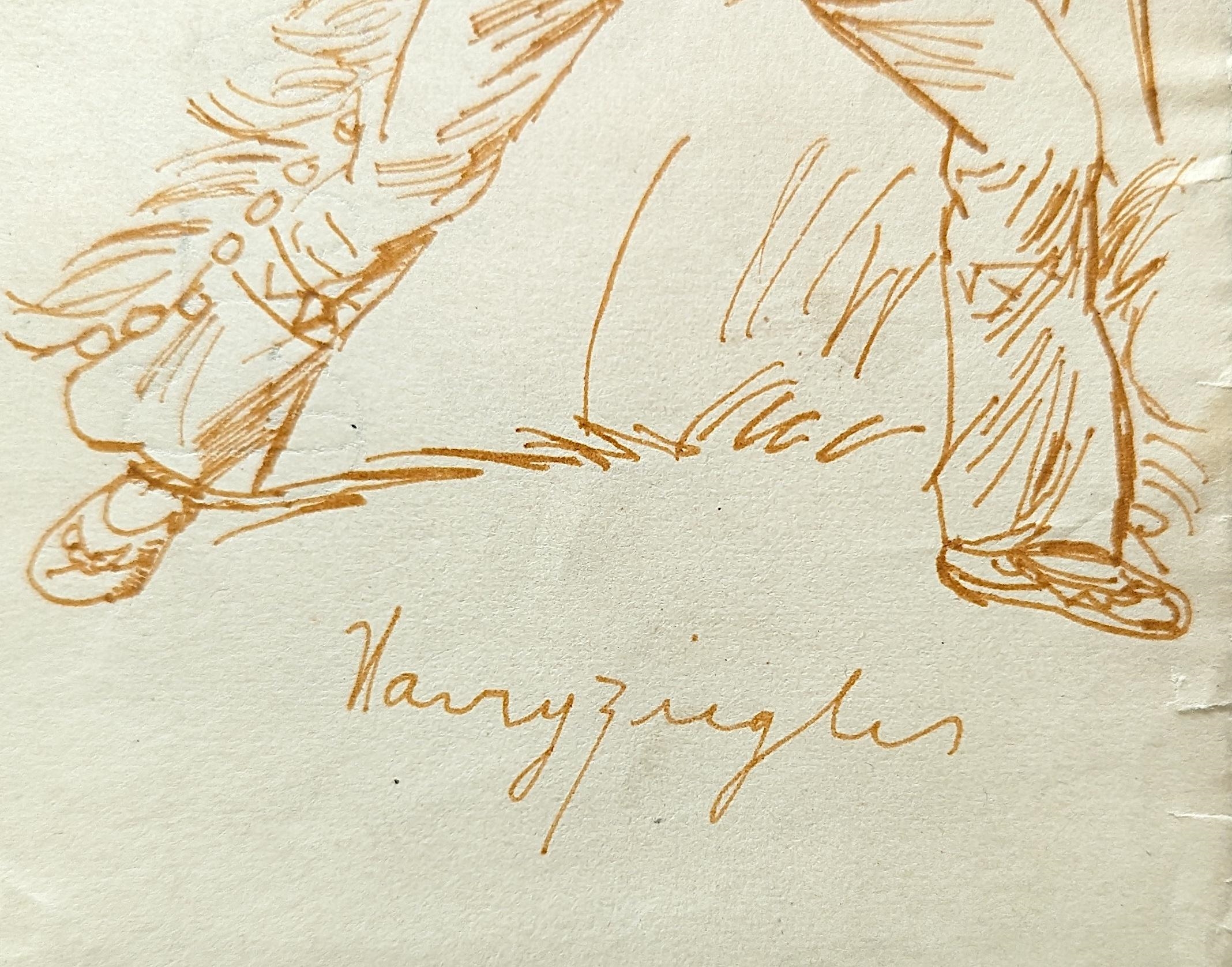 Henry Ziegler | Original Art Drawing Indian by HENRY ZIEGLER | MutualArt