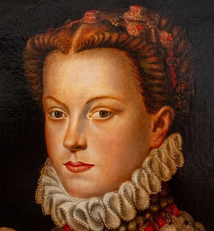 François Clouet | After Francois Clouet Elisabeth of Austria Oil ...