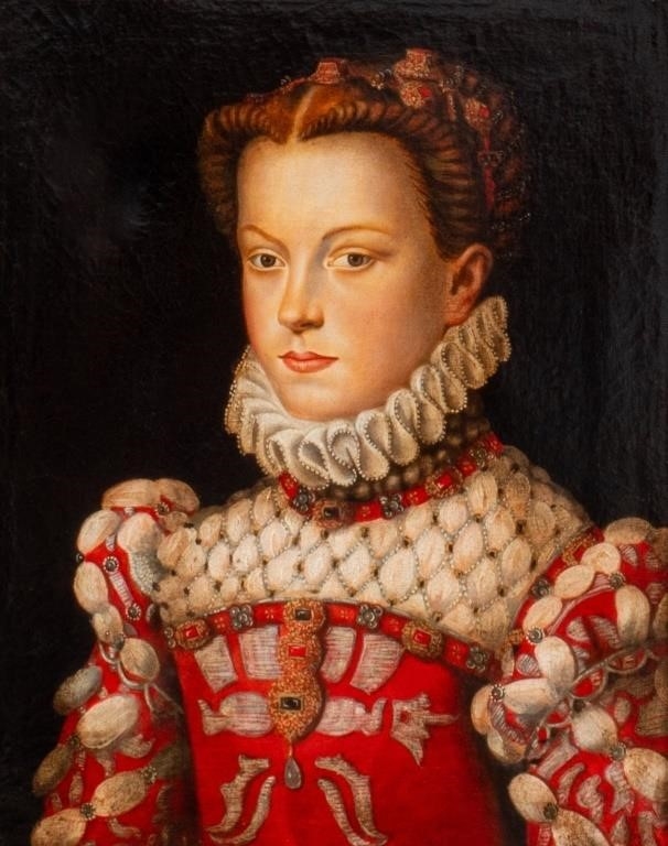 François Clouet | After Francois Clouet Elisabeth of Austria Oil ...