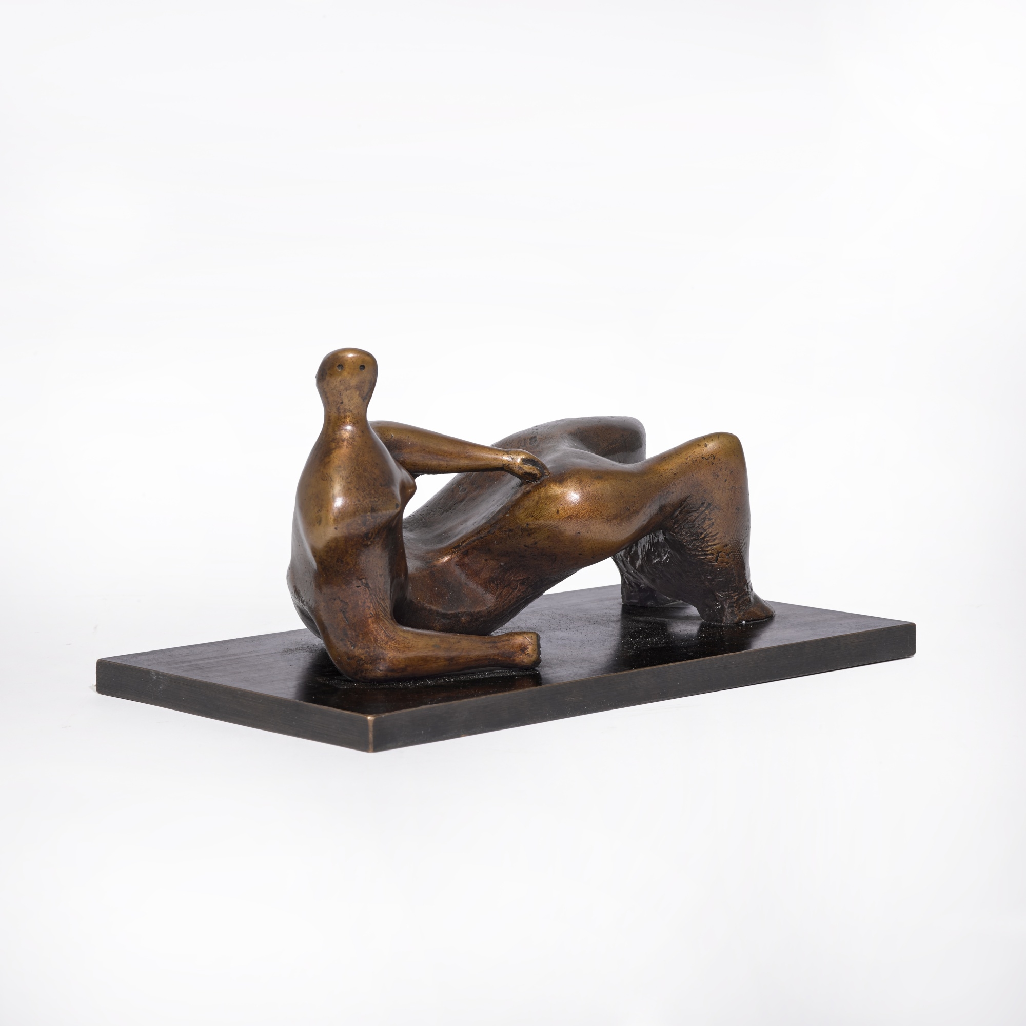 Henry Moore | Maquette for Reclining Figure: Prop | MutualArt