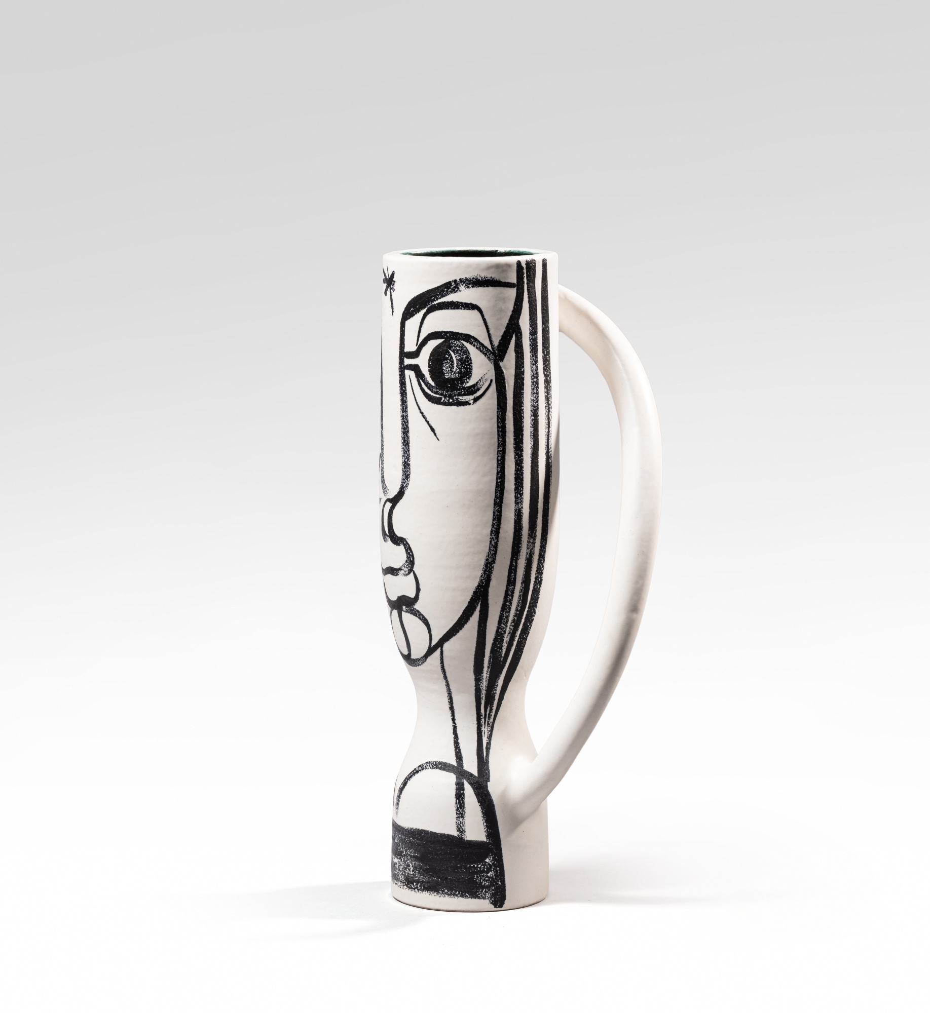Georges Jouve | Vase monumental Visage (Circa 1950) | MutualArt