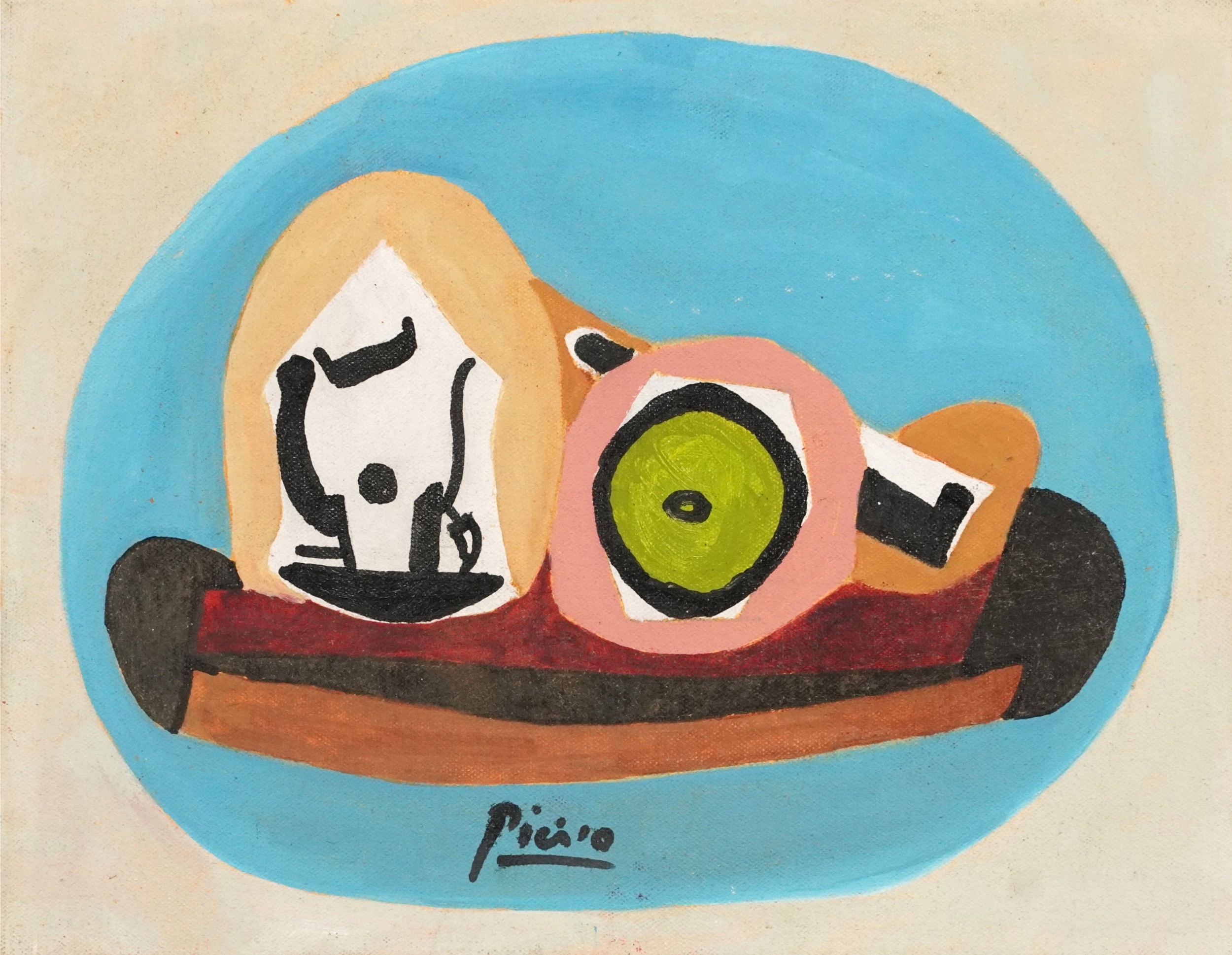 Pablo Picasso | Abstract composition | MutualArt