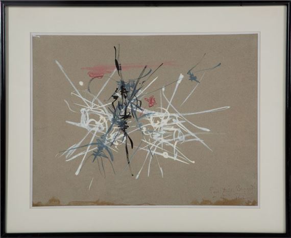 Georges Mathieu | Archives Jean-Marie Cusinberche sur Georges Mathieu ...