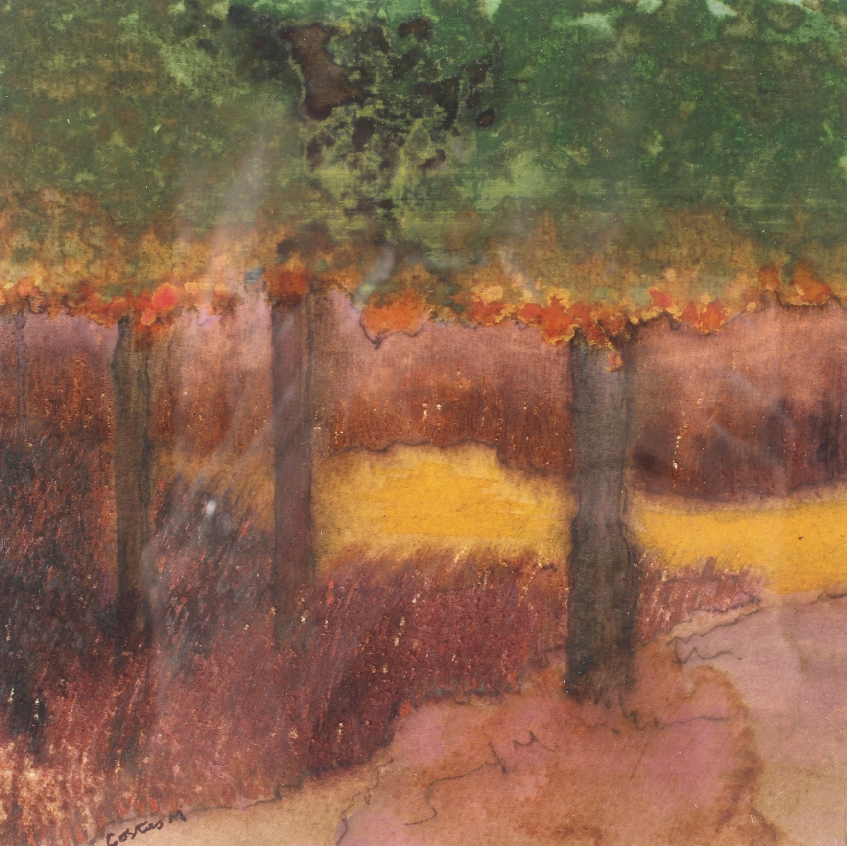 Costas Mikellides | Through the Park | MutualArt