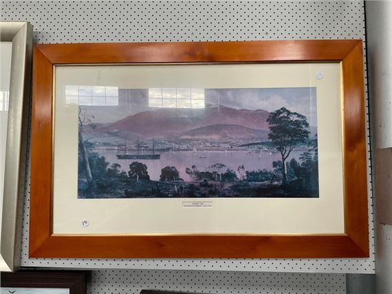Haughton Forrest | HAUGHTON FORREST PRINT IN HUON PINE FRAME - HOBART ...