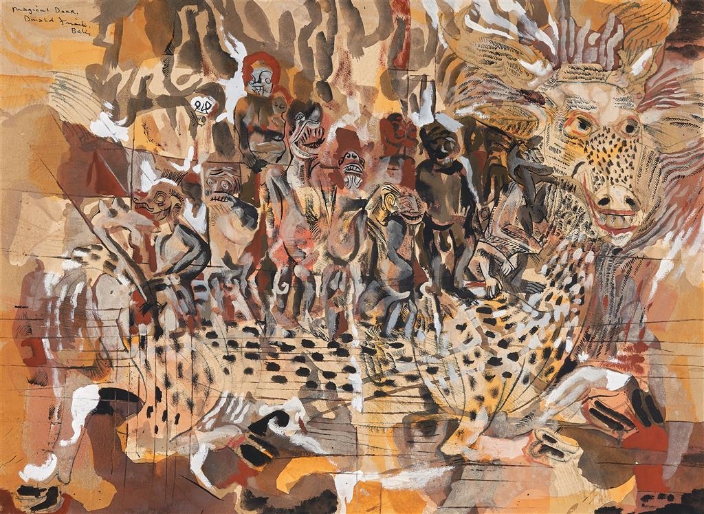 Donald Friend | THE STUDIO IN FLORENCE (1949) | MutualArt