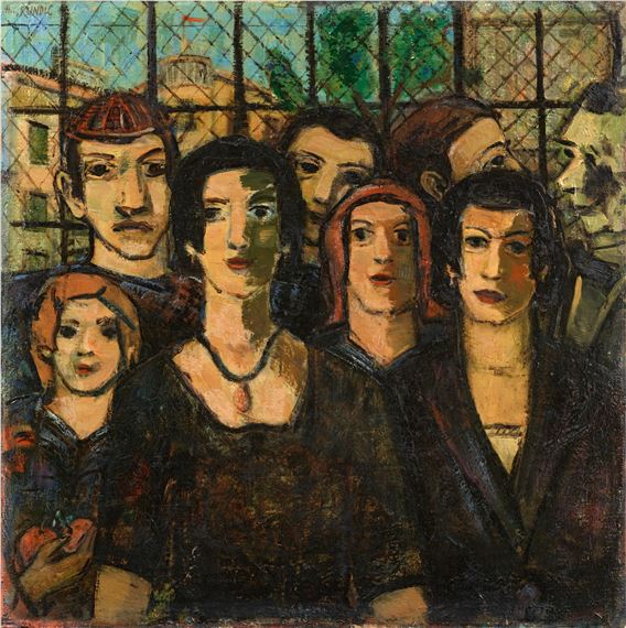 Hans Grundig | Gruppenportrait (1950s) | MutualArt
