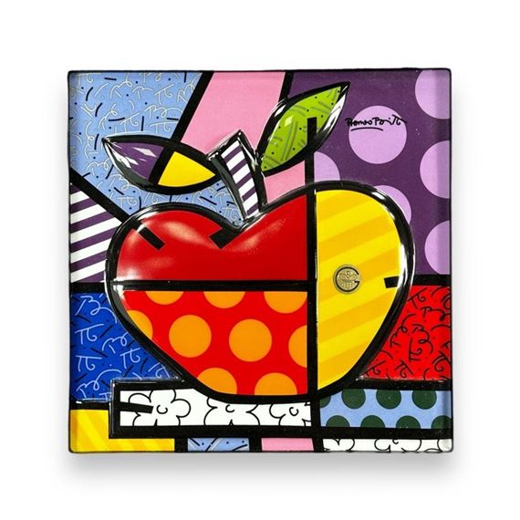 Romero Britto | Romero Britto Goebel Big Apple Porcelain Tableau ...