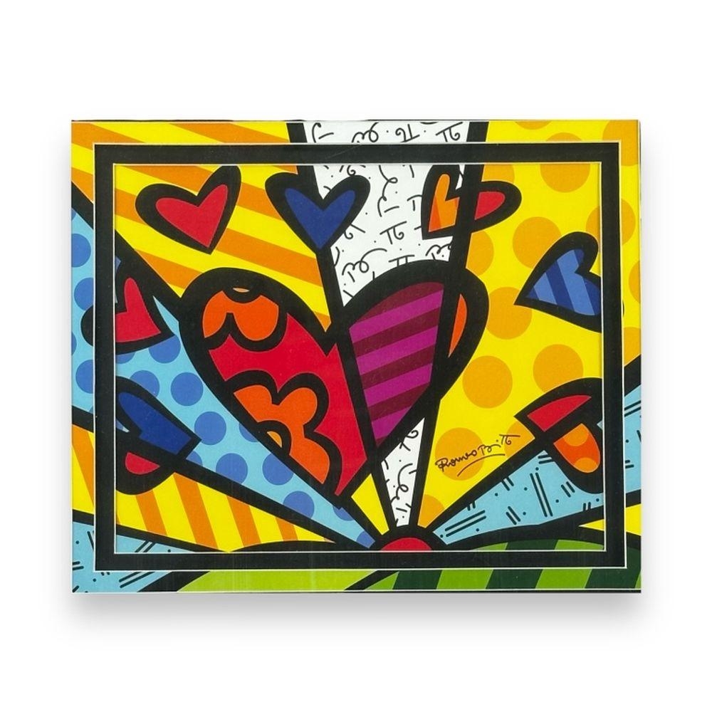 Romero Britto | Romero Britto A New Day Poster Print Framed | MutualArt