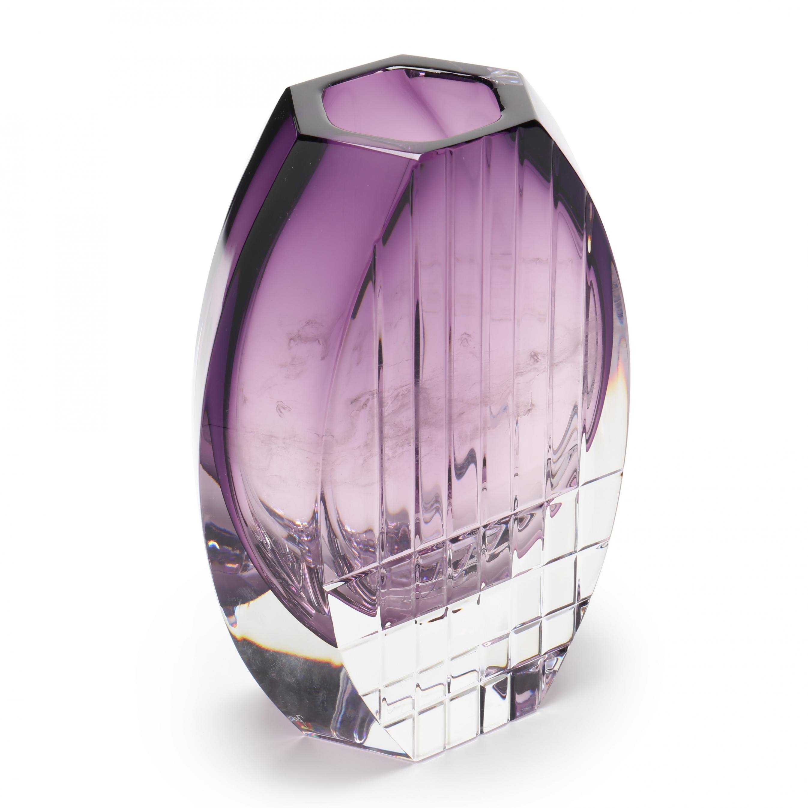 Baccarat | Baccarat Crystal Neptune Vase (Late 20th Century) | MutualArt