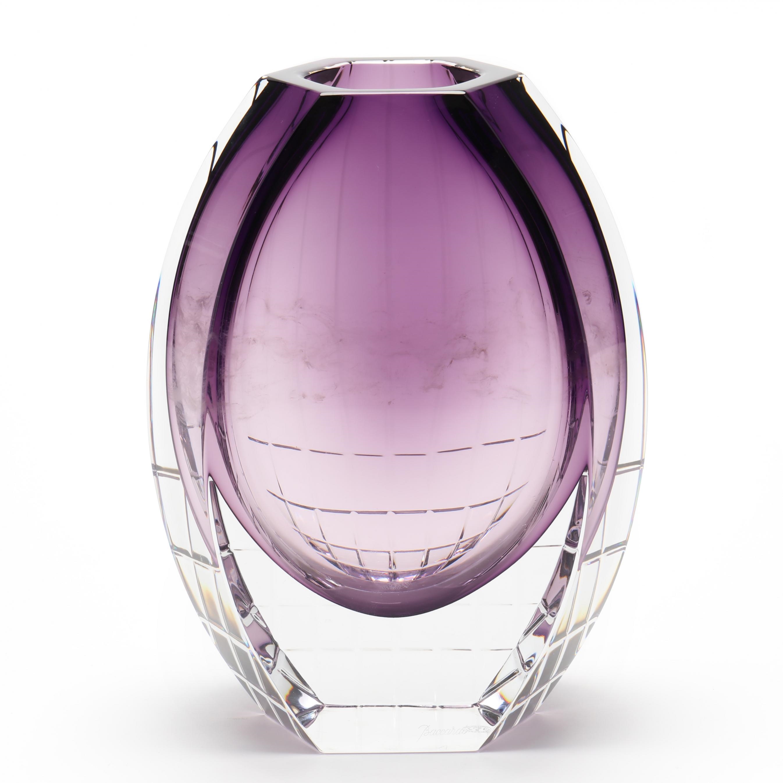 Baccarat | Baccarat Crystal Neptune Vase (Late 20th Century) | MutualArt