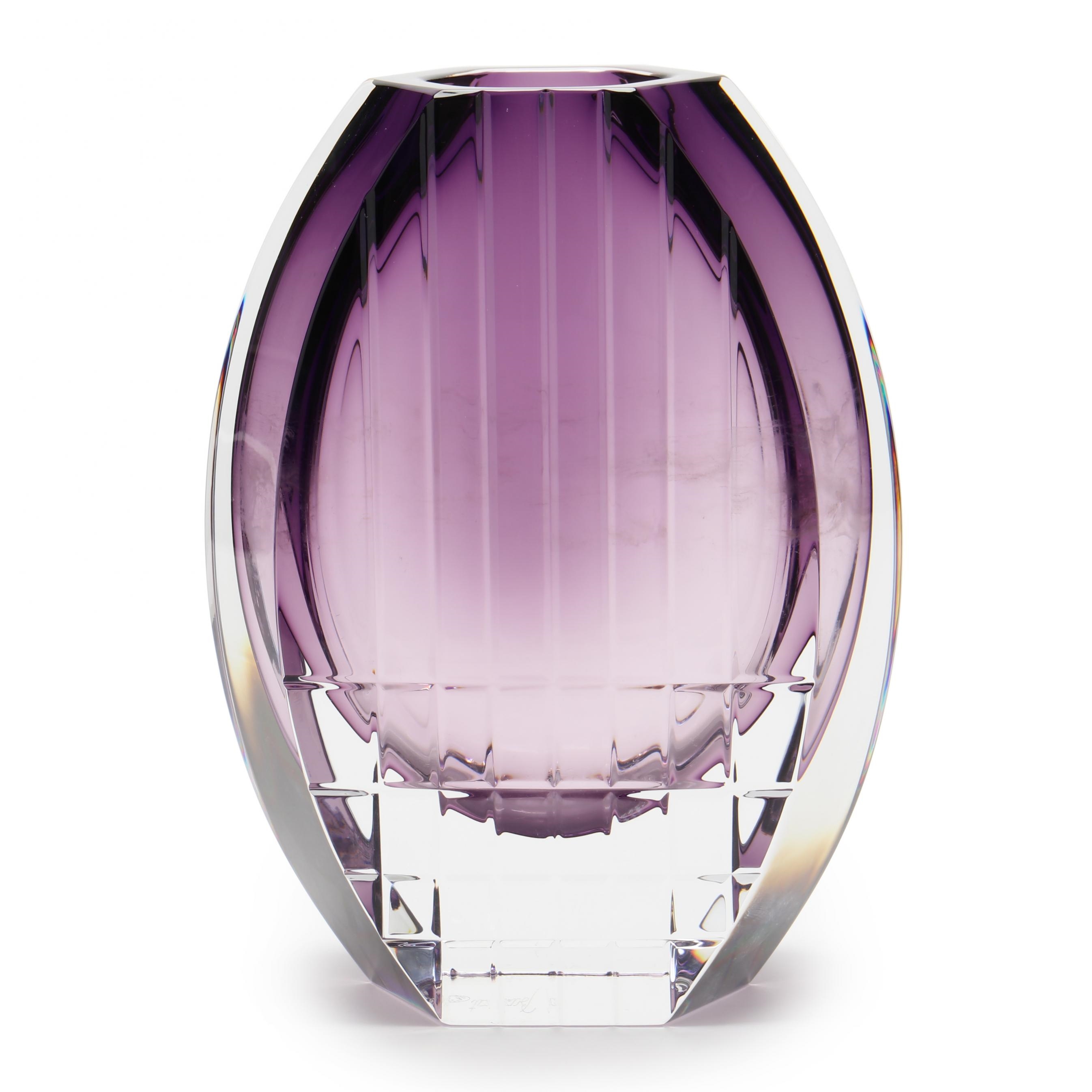 Baccarat | Baccarat Crystal Neptune Vase (Late 20th Century) | MutualArt