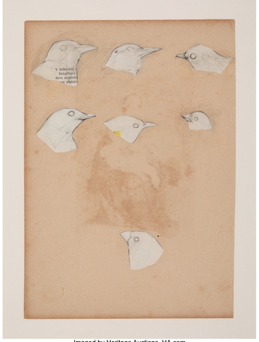 Lance Letscher | Seven Birds | MutualArt