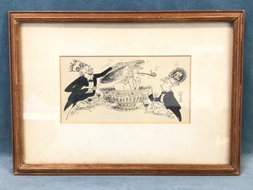 Timothy Birdsall | political cartoon depicting lady emerging from a ...