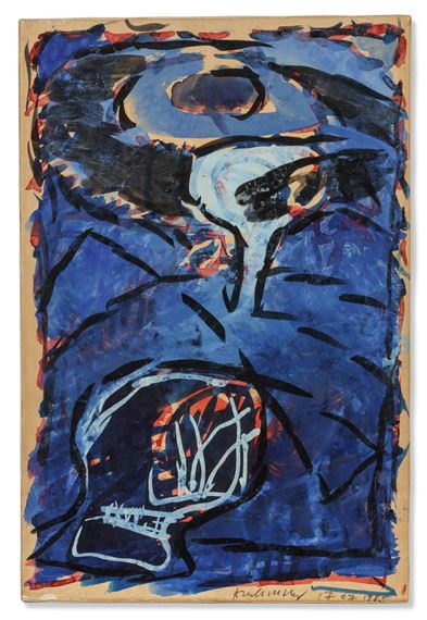 Pierre Alechinsky | Entièrement peint à la main (Entirely Painted by ...