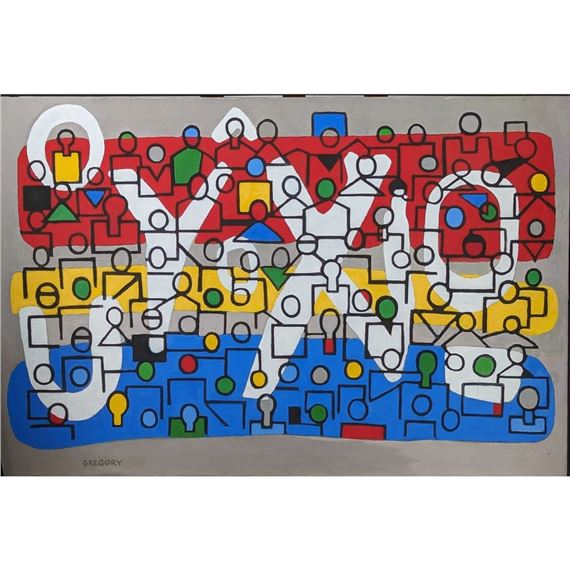 Bruce Gregory | Parade Route Circa 1991 (Circa 1991) | MutualArt