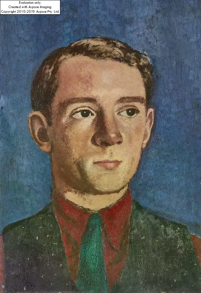 Powys Evans | British 1899-1981 - Portrait of Anthony Thorne; oil on ...
