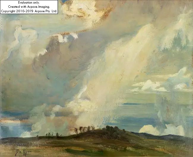 U Ba Nyan | Burmese 1897-1945 - View from Thamakan (1924) | MutualArt