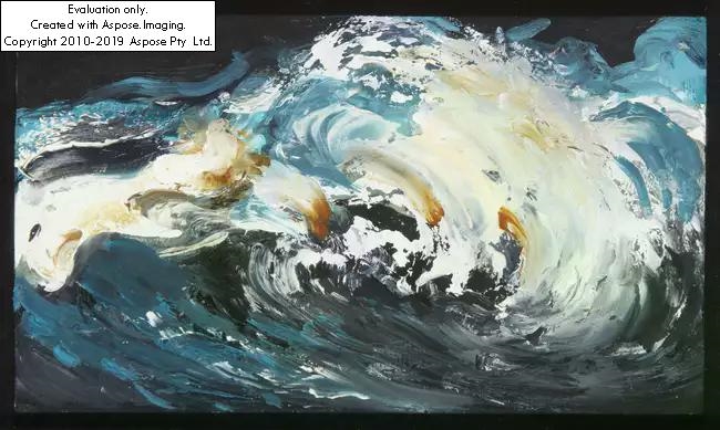 Maggie Hambling | Wave Breaking (1945) | MutualArt