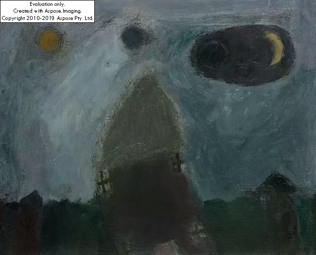 Elizabeth Blackadder | Georgie's House (1952) | MutualArt