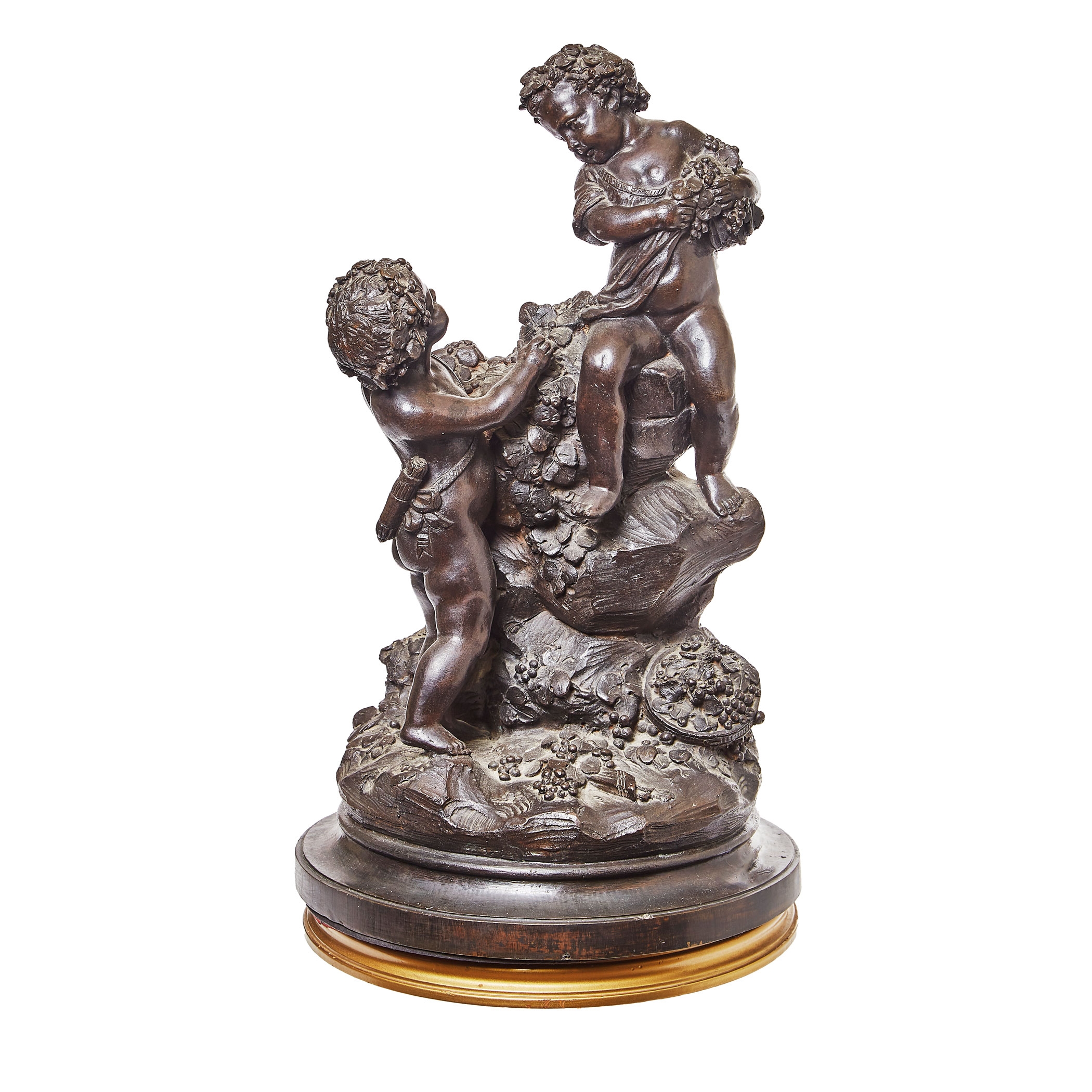 European School, 20th Century | Baco con sátiro | MutualArt