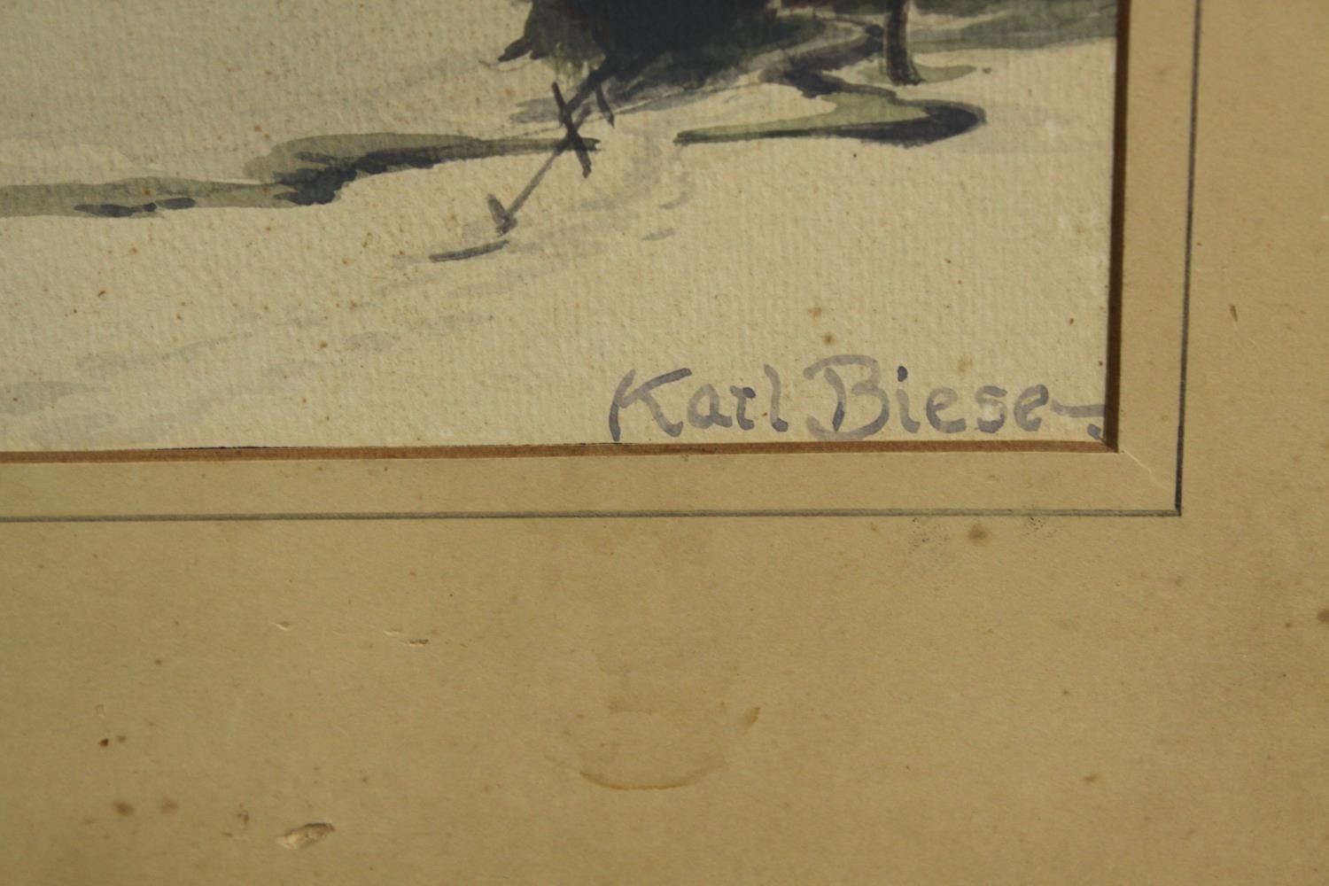 Karl Biese | Alpine landscape | MutualArt