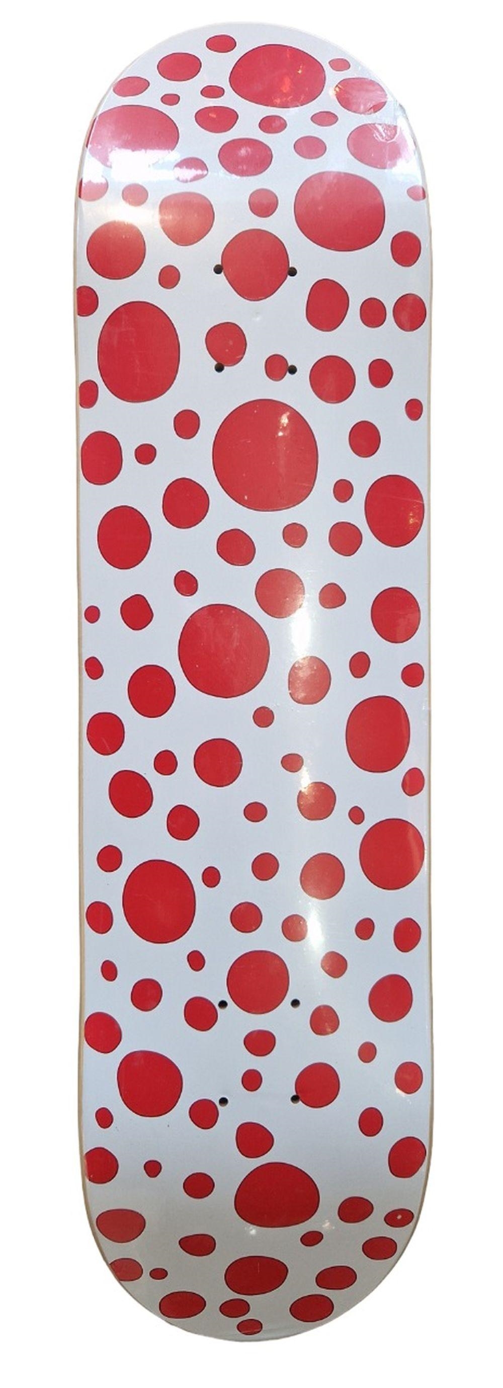 Yayoi Kusama | Yayoi Kusama - Red Small Dots Skateboard, 2018 (2018 ...