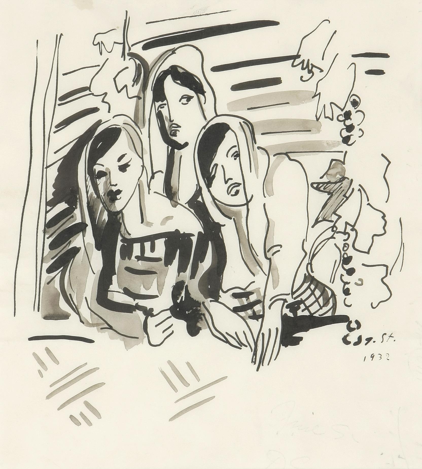 Irma Stern | Irma Stern (South African 1894 - 1966) CAPE MALAY WOMEN ...