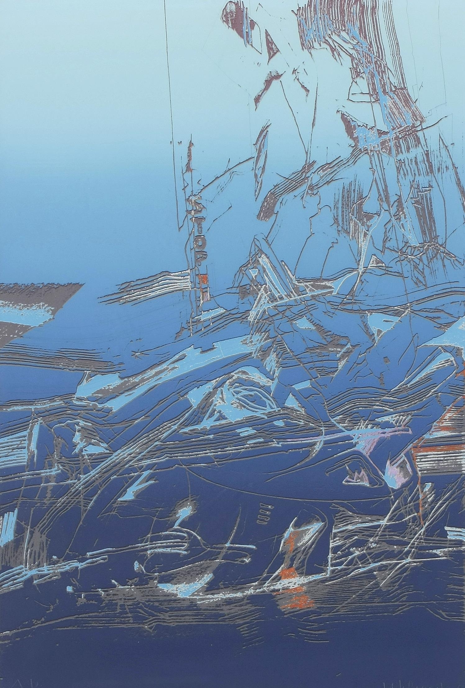 Nils Burwitz | Nils Burwitz (South African 1940 - ) ABSTRACT BOATS ...