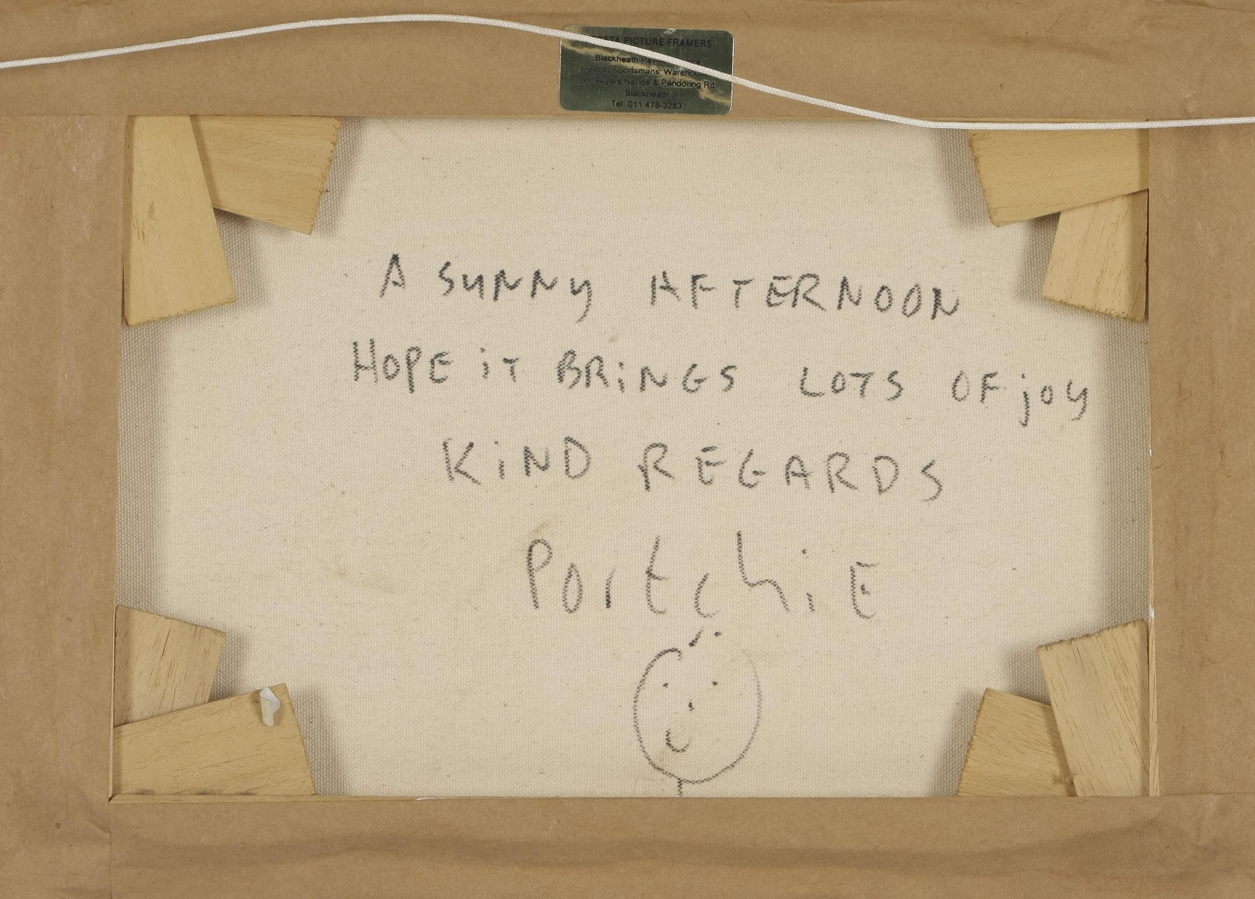 Portchie | Portchie (Jan Hendrik Viljoen) (South African 1963 - ) A ...