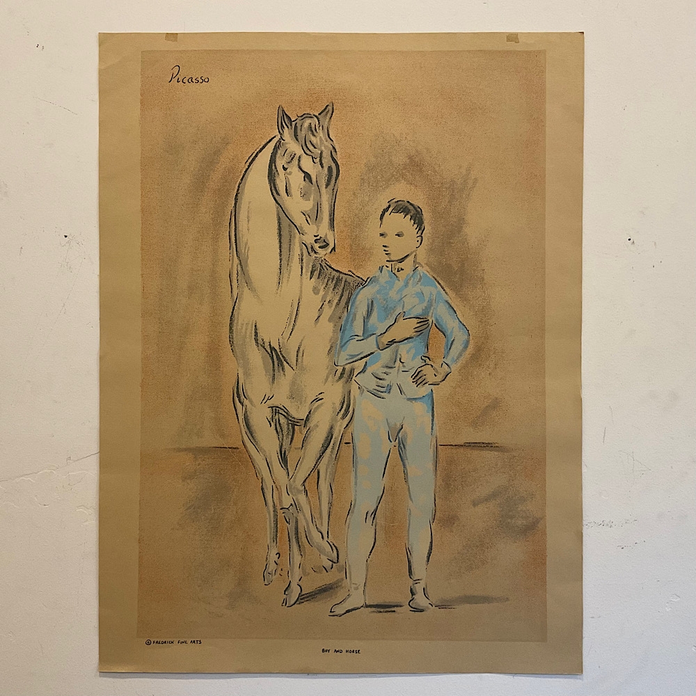 Pablo Picasso | Boy and Horse | MutualArt