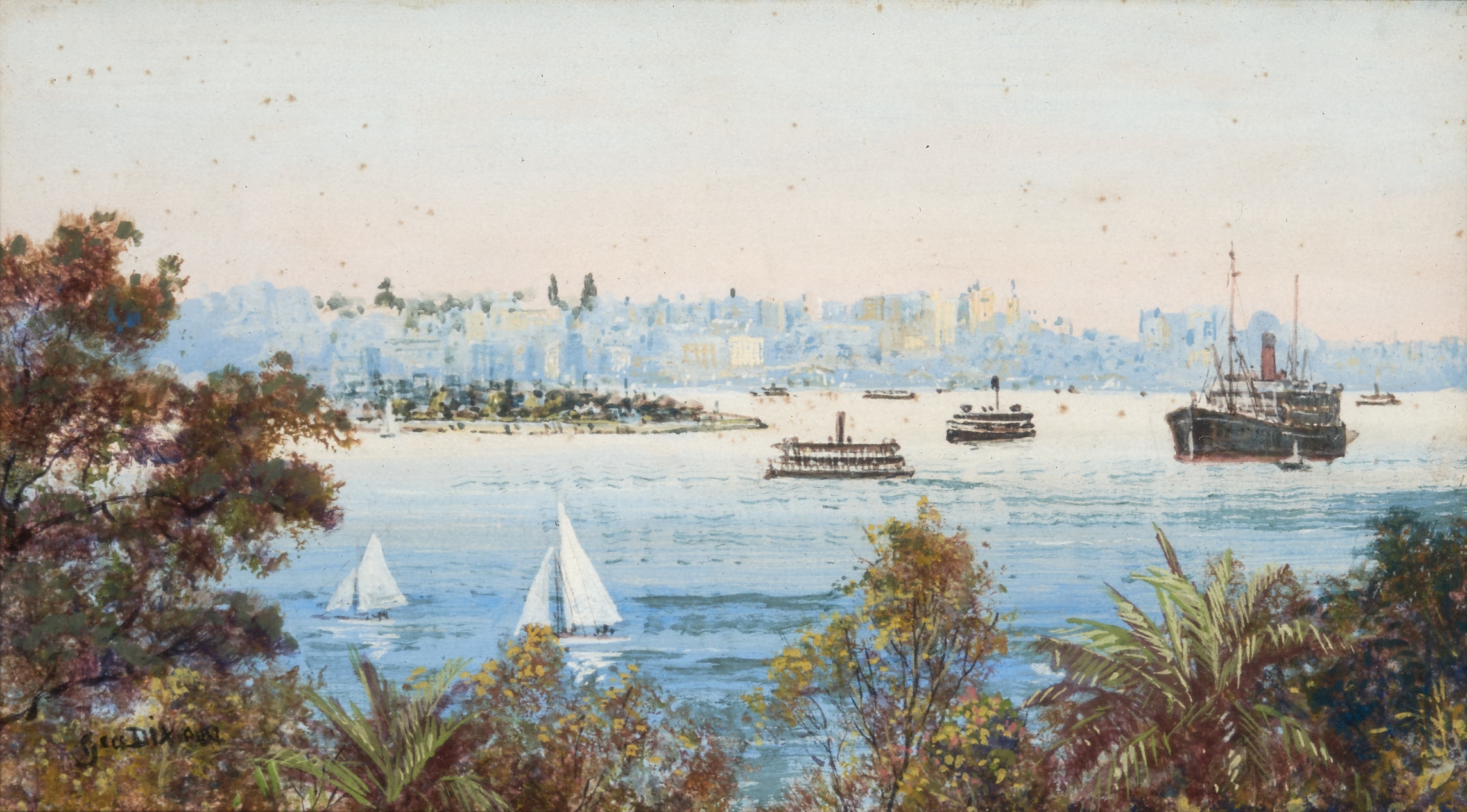 George Dixon | Harbour Scene | MutualArt