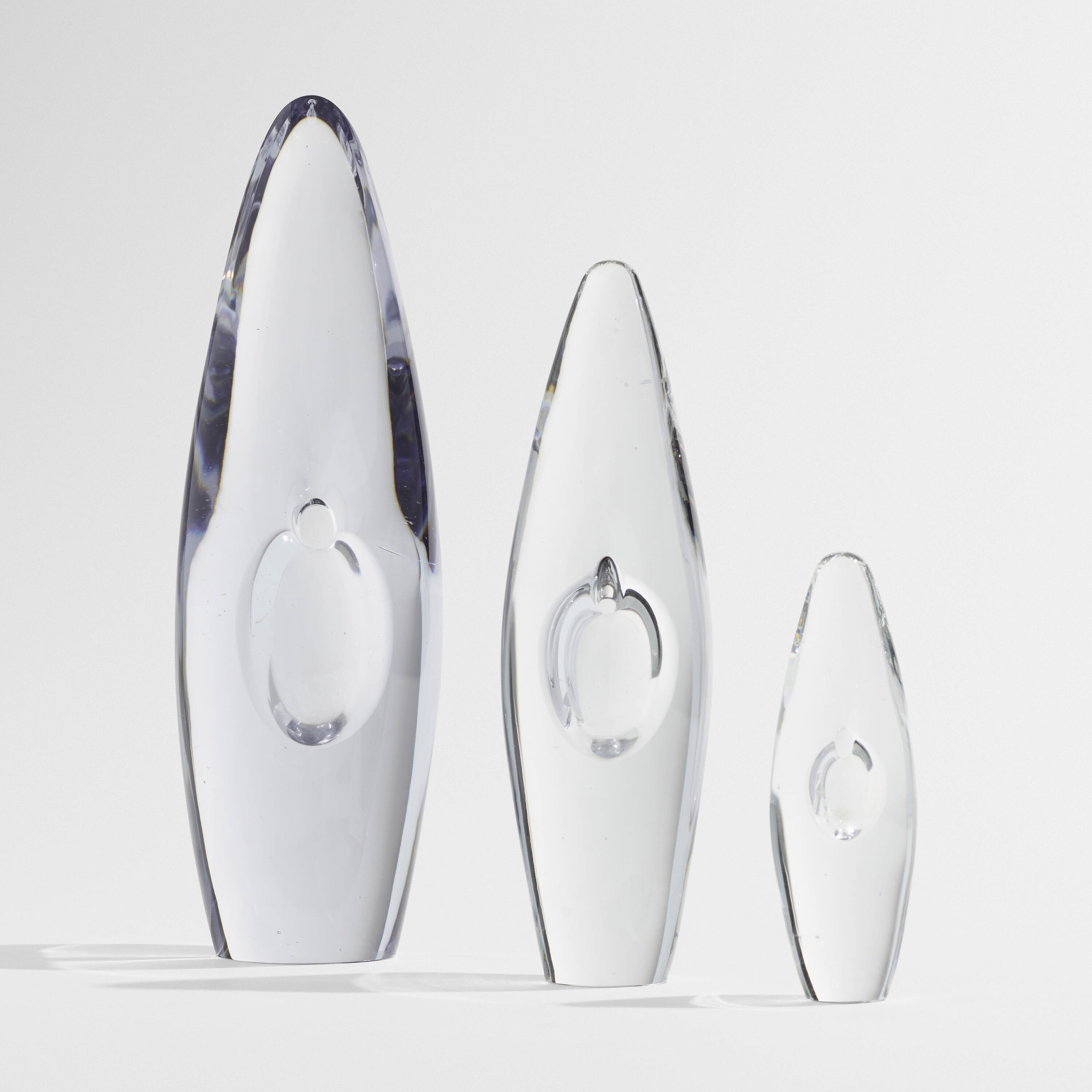Timo Sarpaneva | Orkidea vases, set of three (1953) | MutualArt