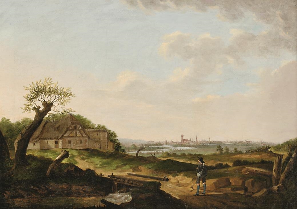 German School, 20th Century | Wanderer vor München | MutualArt