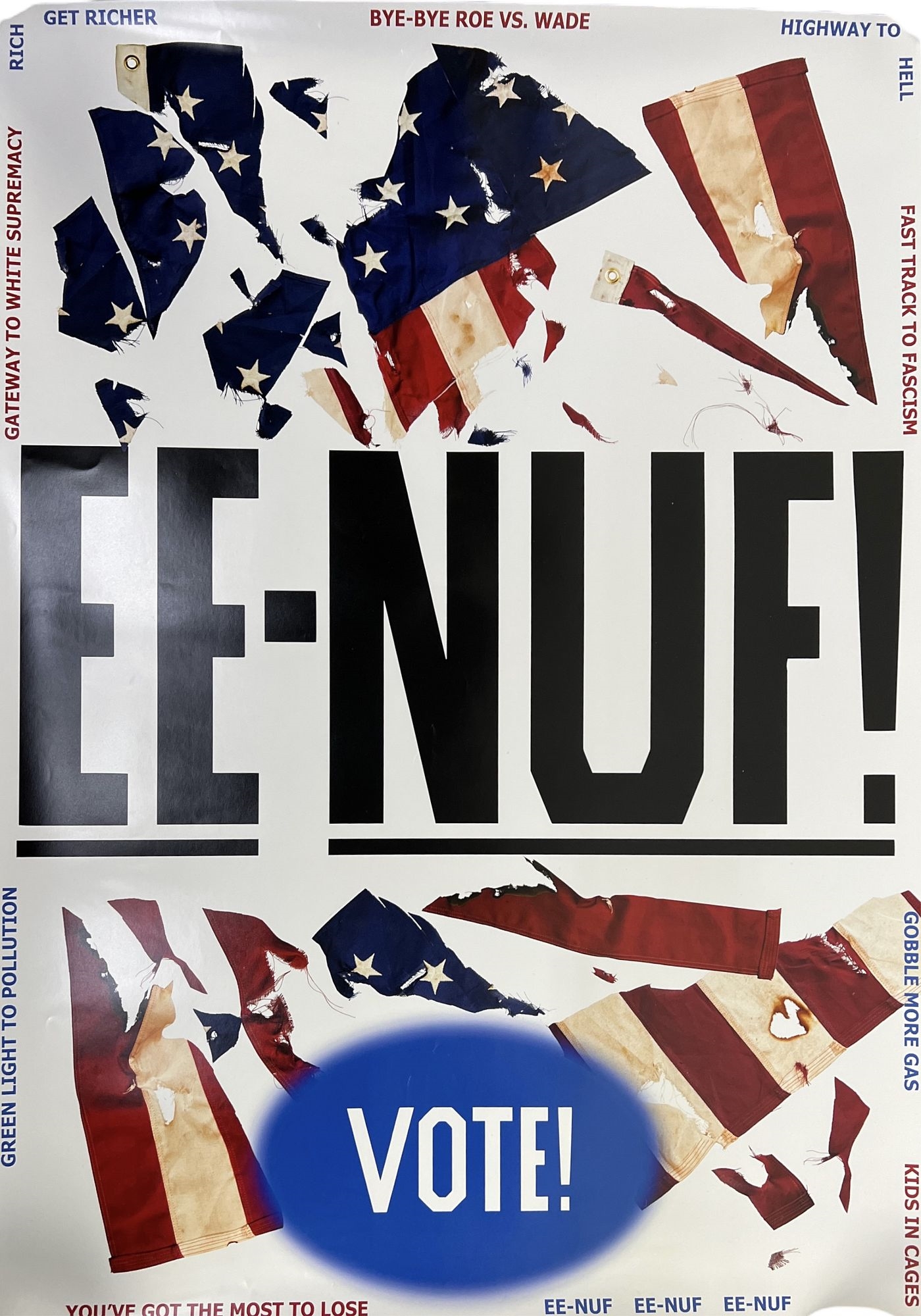 Ed Ruscha | People for the American Way (2020) | MutualArt