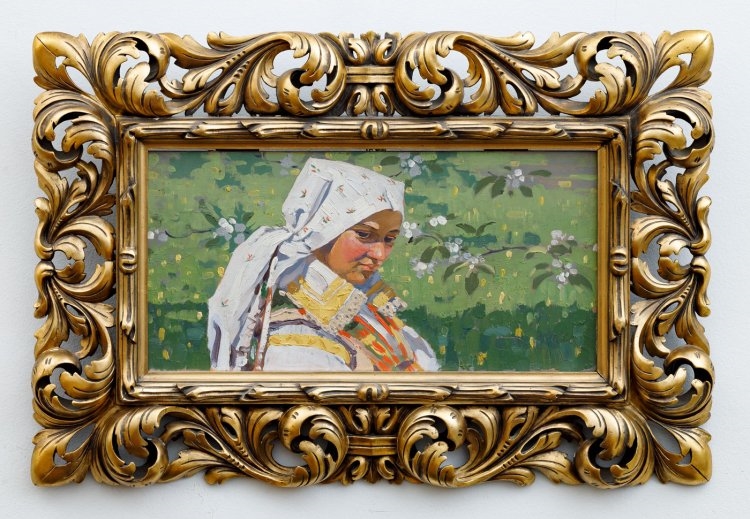 Joza Uprka | A Woman from Horňácko (1915) | MutualArt