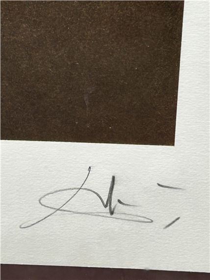 Salvador Dalí | Signed Dali “The Persistence of Memory Lithograph ...