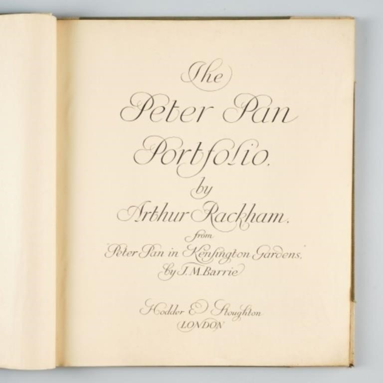 Arthur Rackham | A Peter Pan portfolio by Arthur Rackham | MutualArt