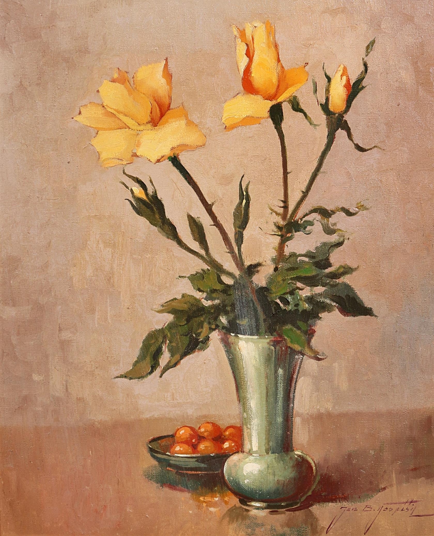 Jan Pospisil | KVĚTINOVÉ ZÁTIŠÍ | MutualArt