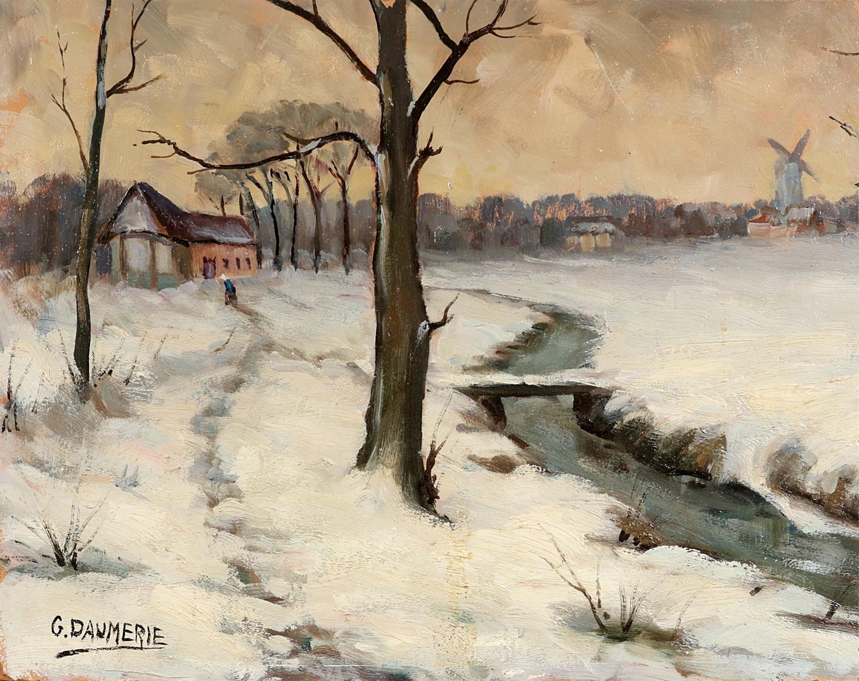 Georges Daumerie | ZIMNÍ NÁLADA | MutualArt