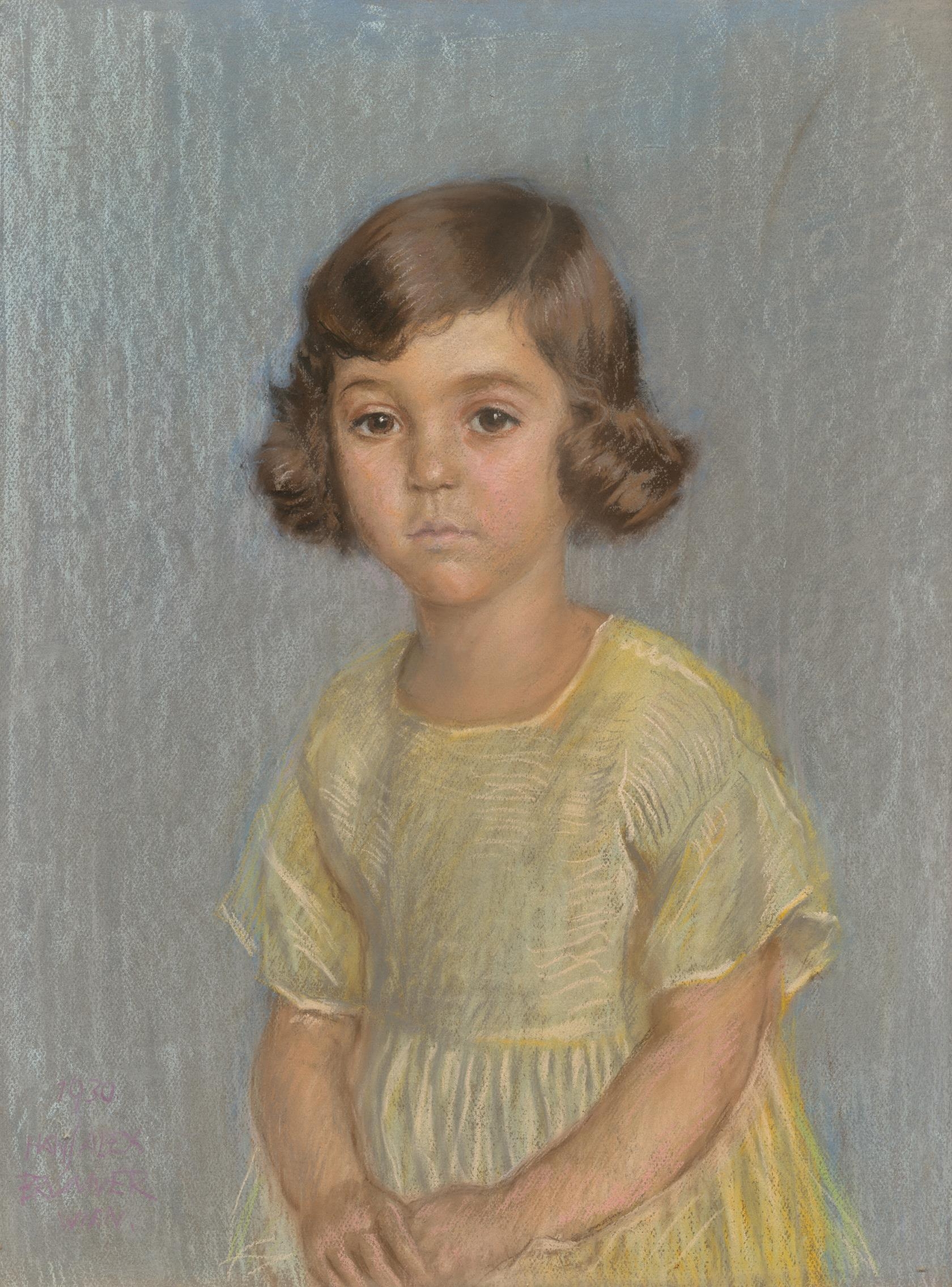 Hans Alexander Brunner | PORTRÉT DÍVENKY (1930) | MutualArt