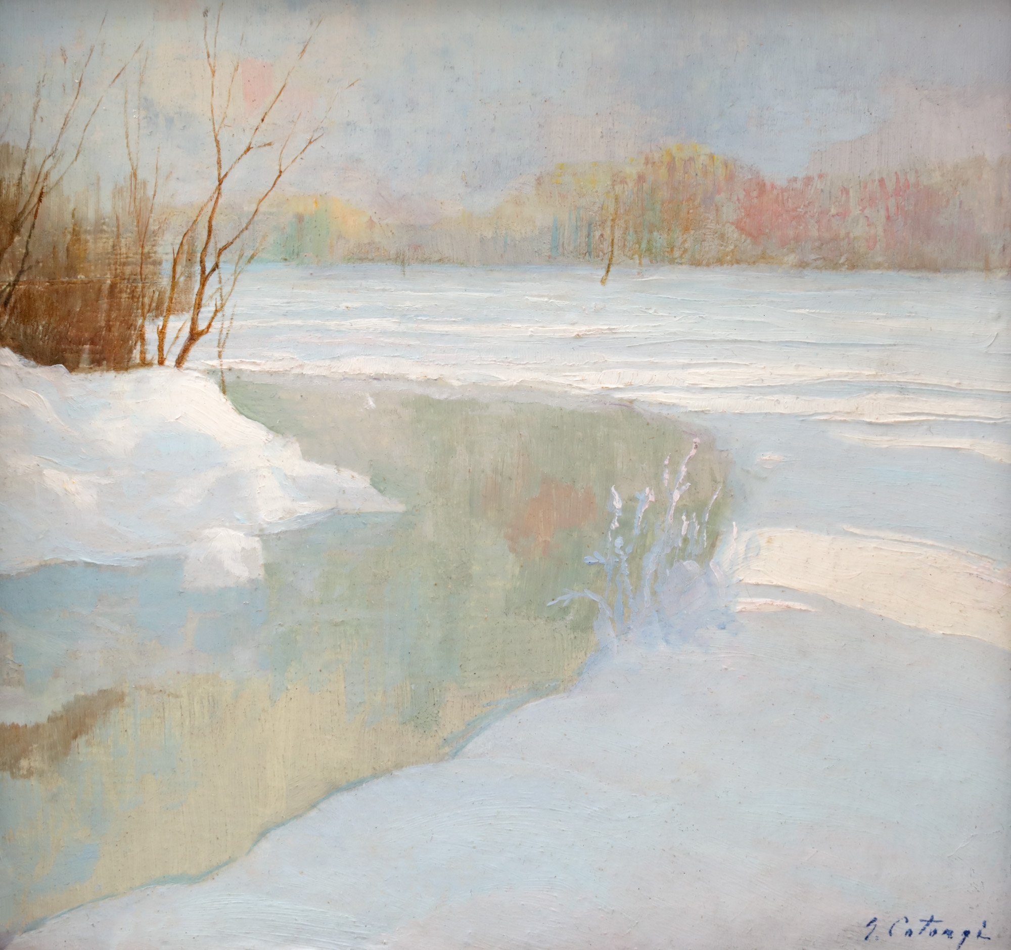 George Catargi | A Winter Morning | MutualArt