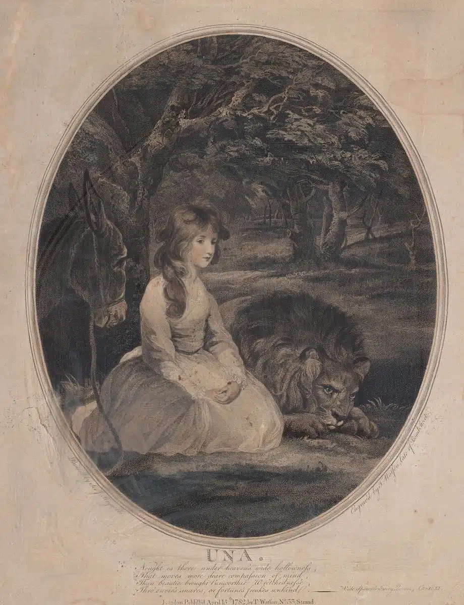 Sir Joshua Reynolds | ELIZABETH BEAUCLERC JAKO UNA Z LWEM (1782 ...